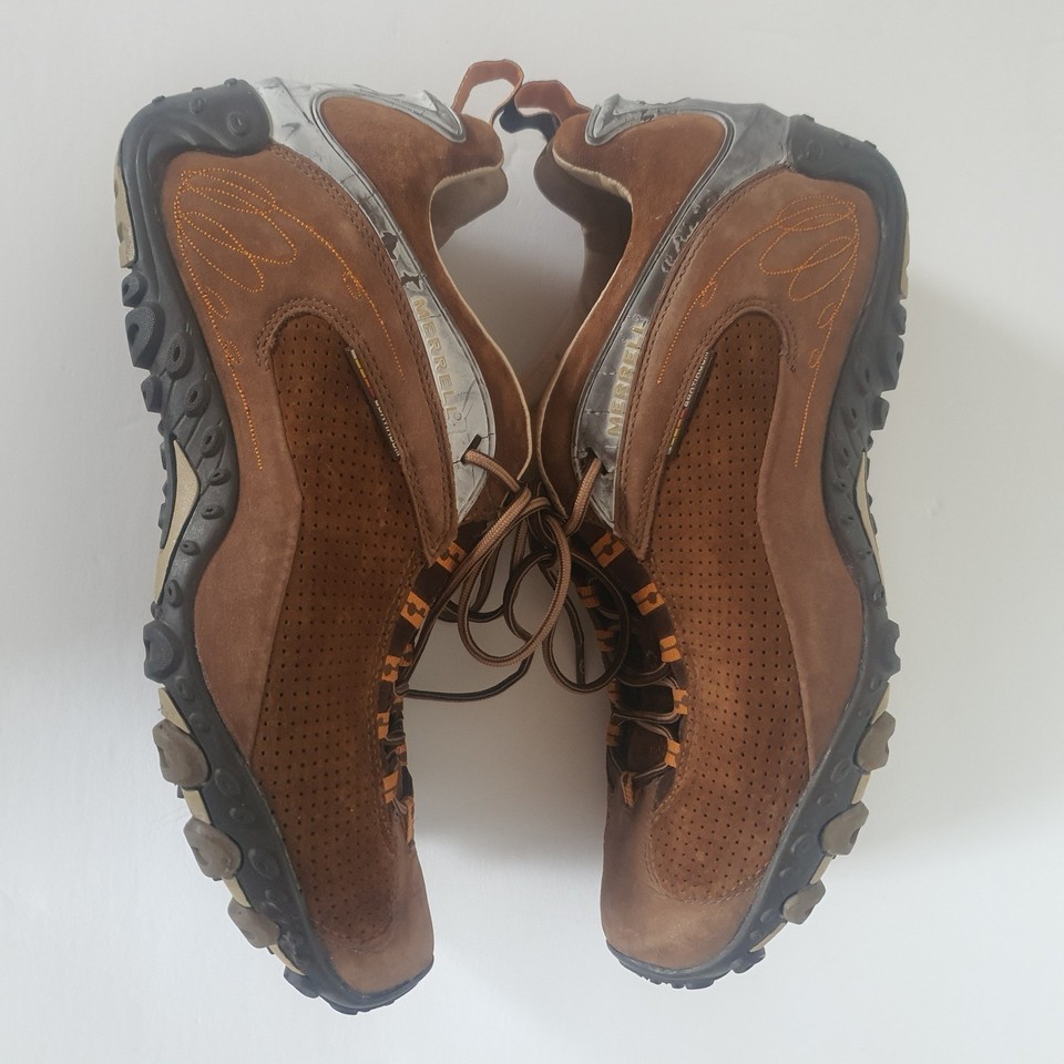 Merrell Chameleon Sz 10.5 Arc Leather Earth Vibram Hiking Shoe Women | eBay