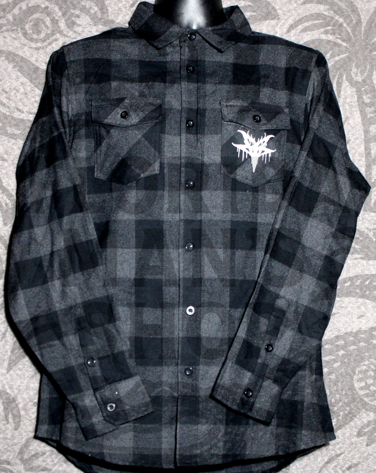 FALLING IN REVERSE OFFICIAL 2025 'God Is A Weapon' Tour Flannel Eyeball ...