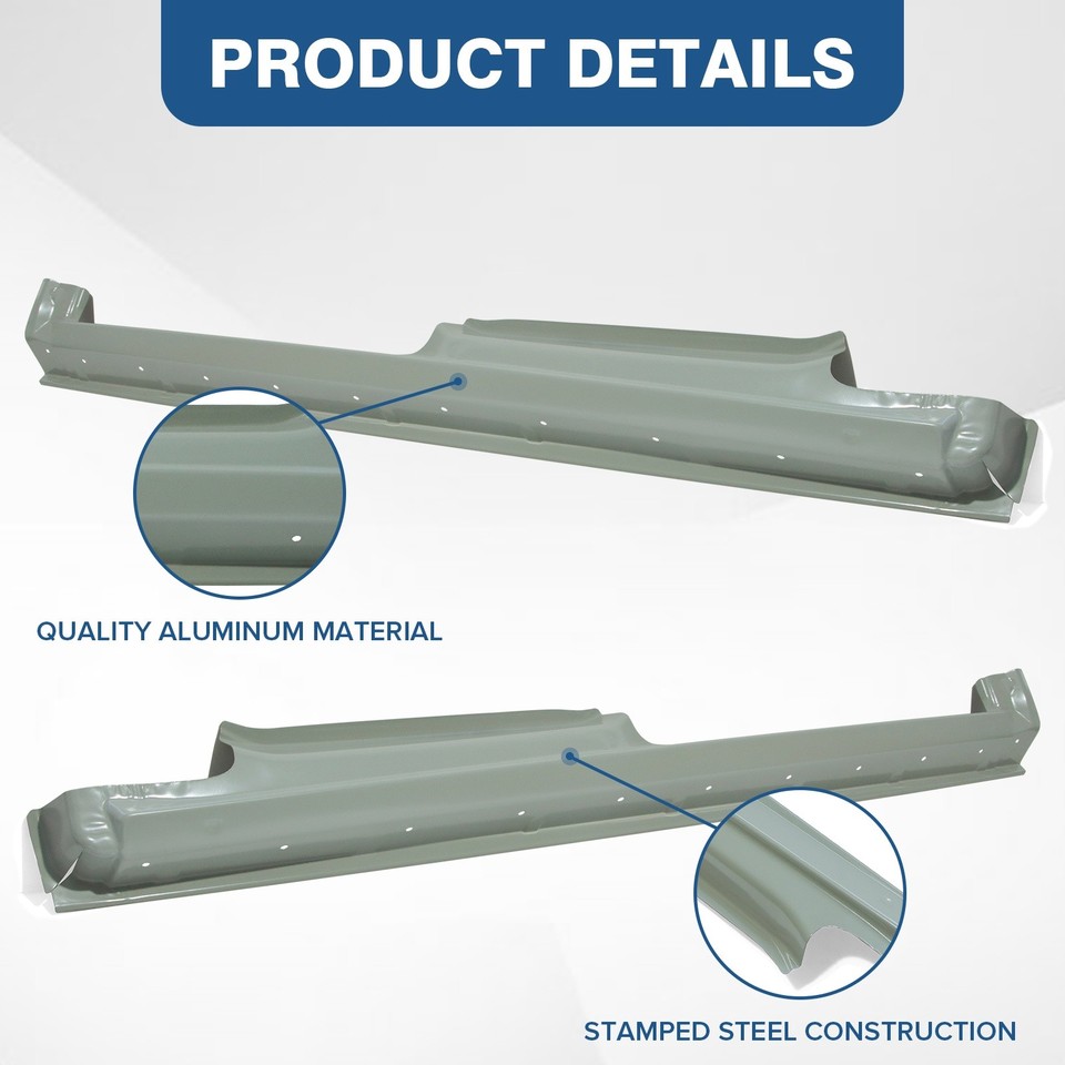 Pair Outer Rocker Panel Driver Passenger Side FOR 2010-2013 Ford ...