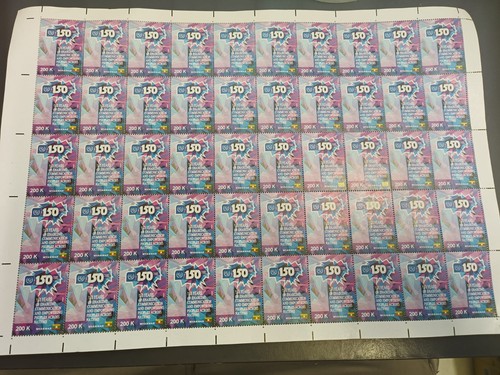 RARE Myanmar 2024 UPU World Post Day 1 Sheet 50 MNH Universal Postal ...