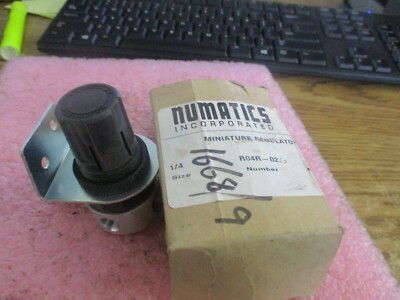 Numatic Model: R04R-02G Miniature Regulator. Unused Old Stock | eBay