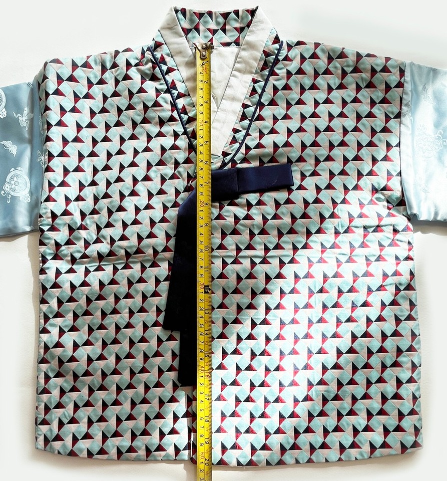 Korean Traditional Costume Hanbok Durumagi Set Korean Quilted Overcoat ...