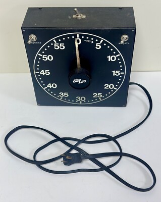 GraLab 300 Darkroom Lab Process Laboratory Timer 1 Second to 60 Minutes ...