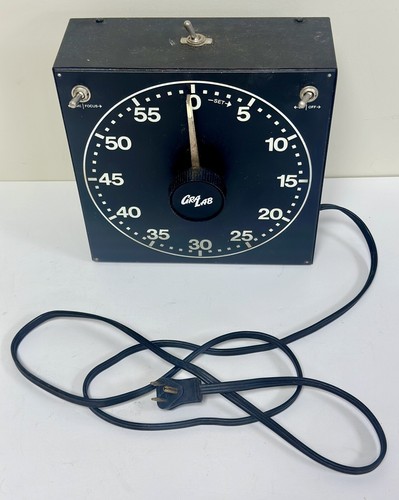 GraLab 300 Darkroom Lab Process Laboratory Timer 1 Second to 60 Minutes ...