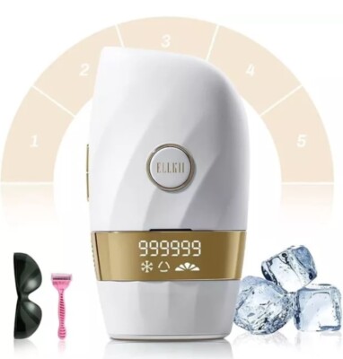 IPL ICE COMPRESS HAIR REMOVAL- ELLKII Laser Hair New | eBay