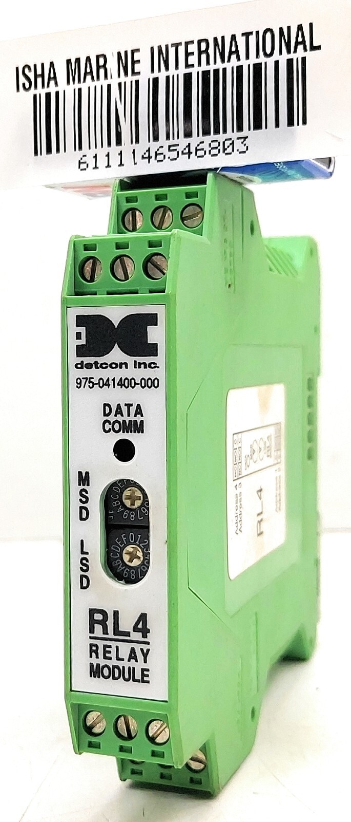 Detcon Inc 975-041400-000 RL4 Relay Module 6803 for sale online | eBay