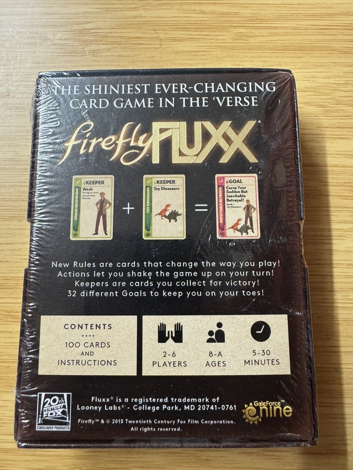 Firefly Fluxx Card Game - Looney Labs for sale online | eBay