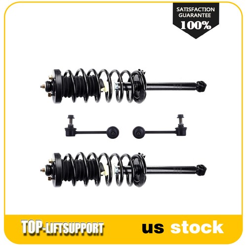 Rear Strut w/ Coil Spring + Sway Bar Kit For 1998-2002 Honda Accord 2 ...