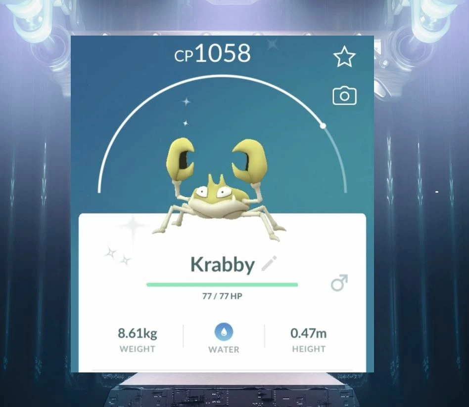Shiny Krabby