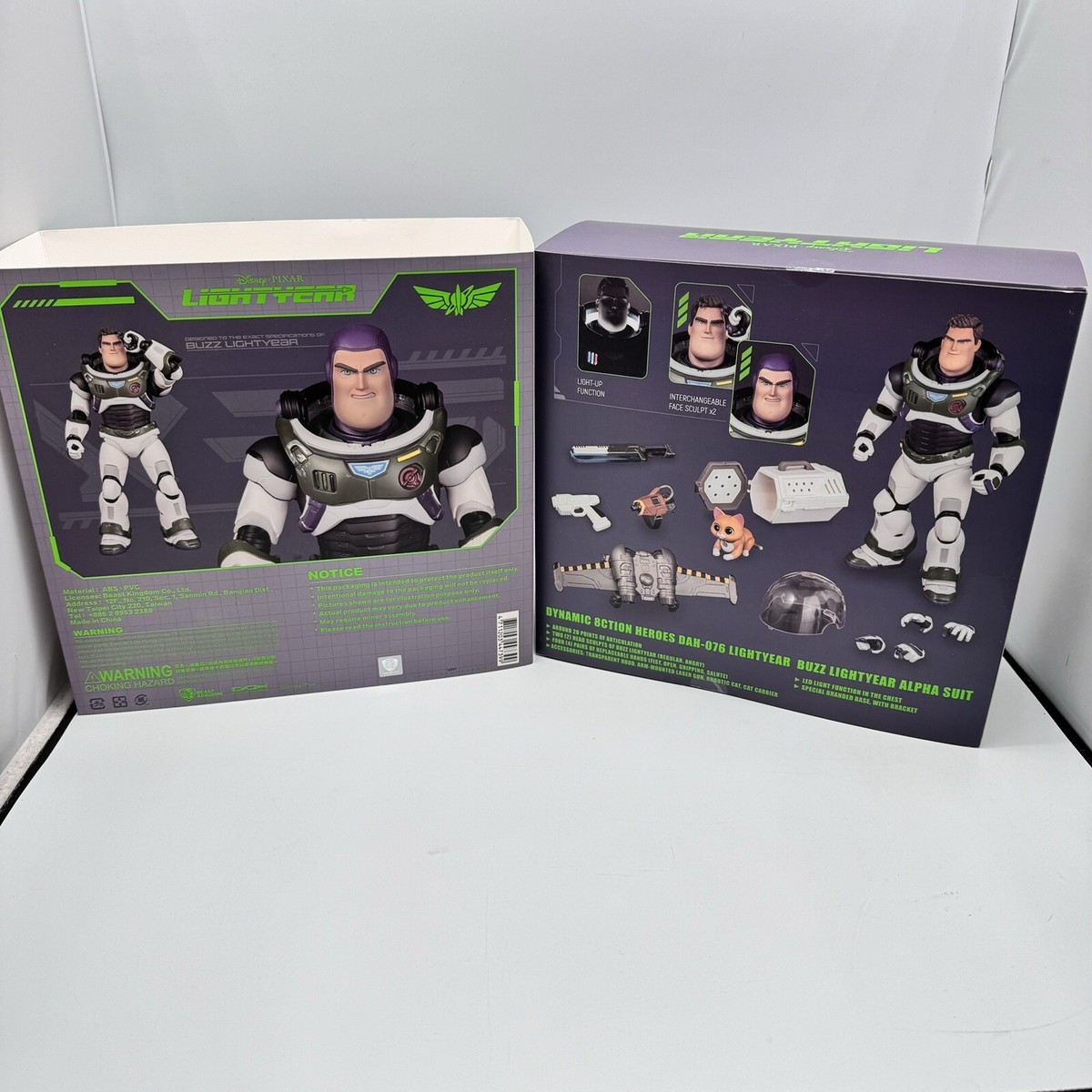 Beast Kingdom Buzz Lightyear Action Figure DAH076 Light Up Beast Kingdom Buzz Lightyear Action Figure DAH076 Light Up