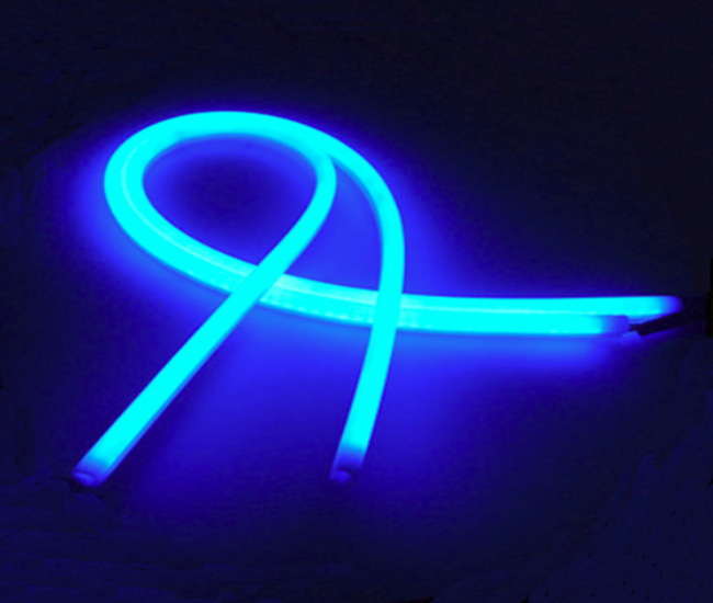 Universal DRL Ice Blue LED Light Strip Flexible Turn Signal 30cm Fog ...