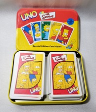 The Simpsons UNO Card Game Springfield Family Collectible Collectable ...