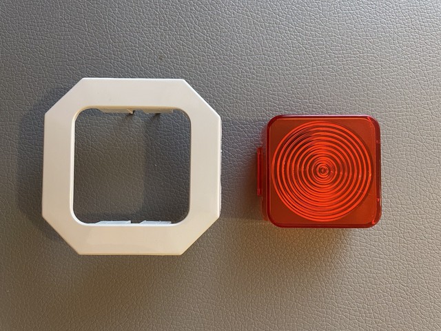 Merten Lichtsignal-einsatz Haube rot E10 319016 online kaufen | eBay