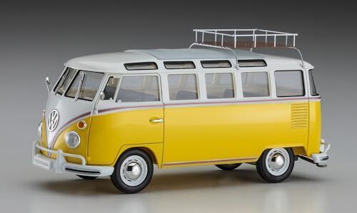 Hasegawa 1/24 Volkswagen Type 2 Microbus w/Roof Carrier VW Model kit ...