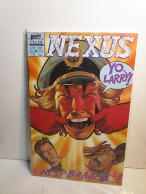 Nexus #45 VF First Comics 1988 Badger Cover Mike Baron: Writer Steve ...