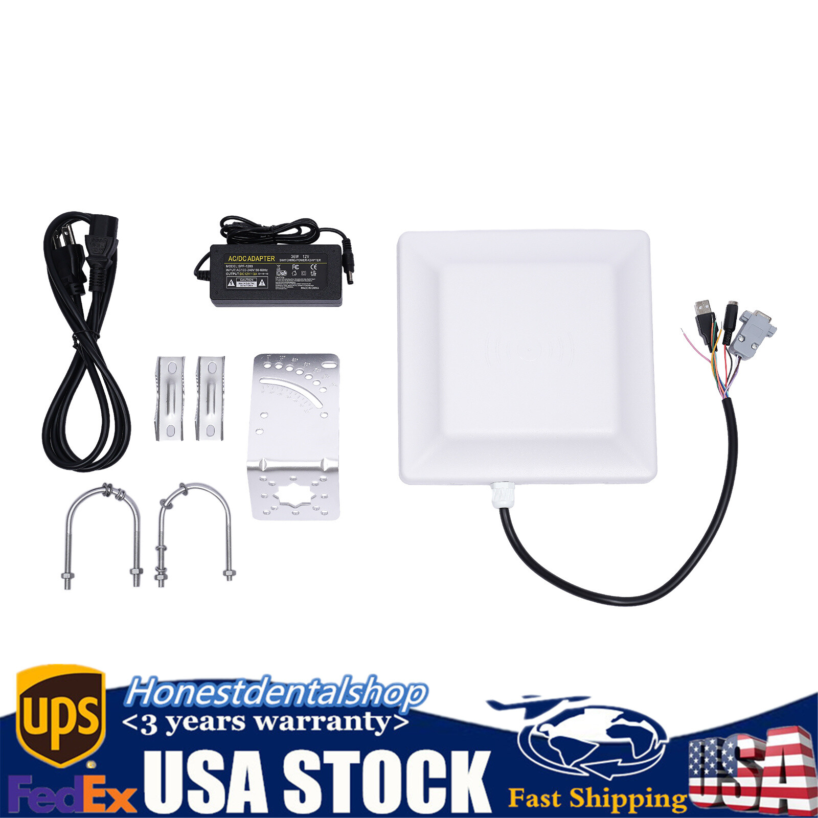 IP65 UHF RFID Long Range Card Reader Wiegand | Grelly USA