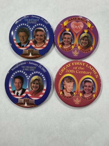 1990s BILL CLINTON & AL GORE CAMPAIGN BUTTON COLLECTION - BB | eBay