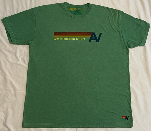 Aviator Nation Waste Management Phoenix Open Green Short Sleeve T-Shirt ...