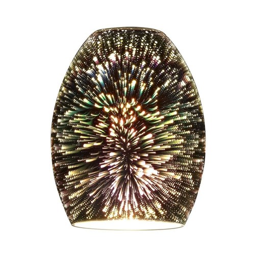 Burst Oblong Art Glass Shade 841938085826| eBay