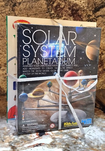 4M Solar System Planetarium for kids with science experiment book gift ...