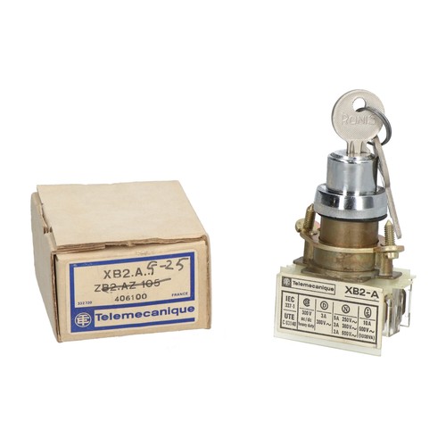 Telemecanique XB2-A Rotary Key Switch New NFP | eBay