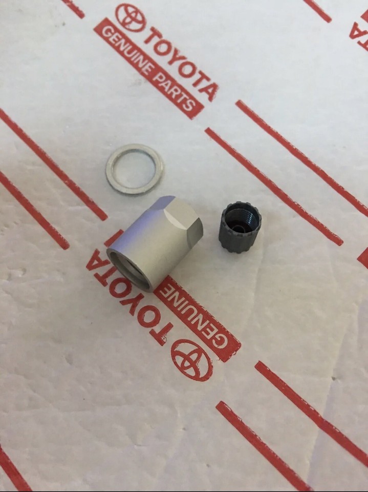 NEW GENUINE OEM TOYOTA TPMS SENSOR TIRE PRESSURE VALVE FIT KIT 04423 ...