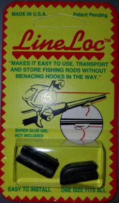 LineLoc Fishing Rod Line Keeper - Transport Rods without Menacing Hooks ...