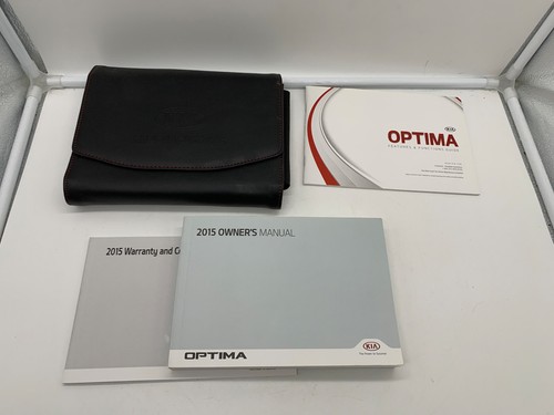 2015 Kia Optima Owners Manual Set with Case OEM R01B02012 | eBay