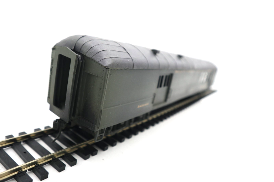 Custom Weathered, Wood/Tin, 2-Rail O, Southern Pacific, RPO US Mail Car ...