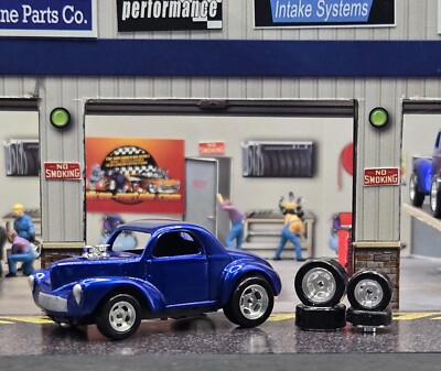 HO TJet Aurora Slot Car Rims And Tires By Mikes Metals “slots” Style ...