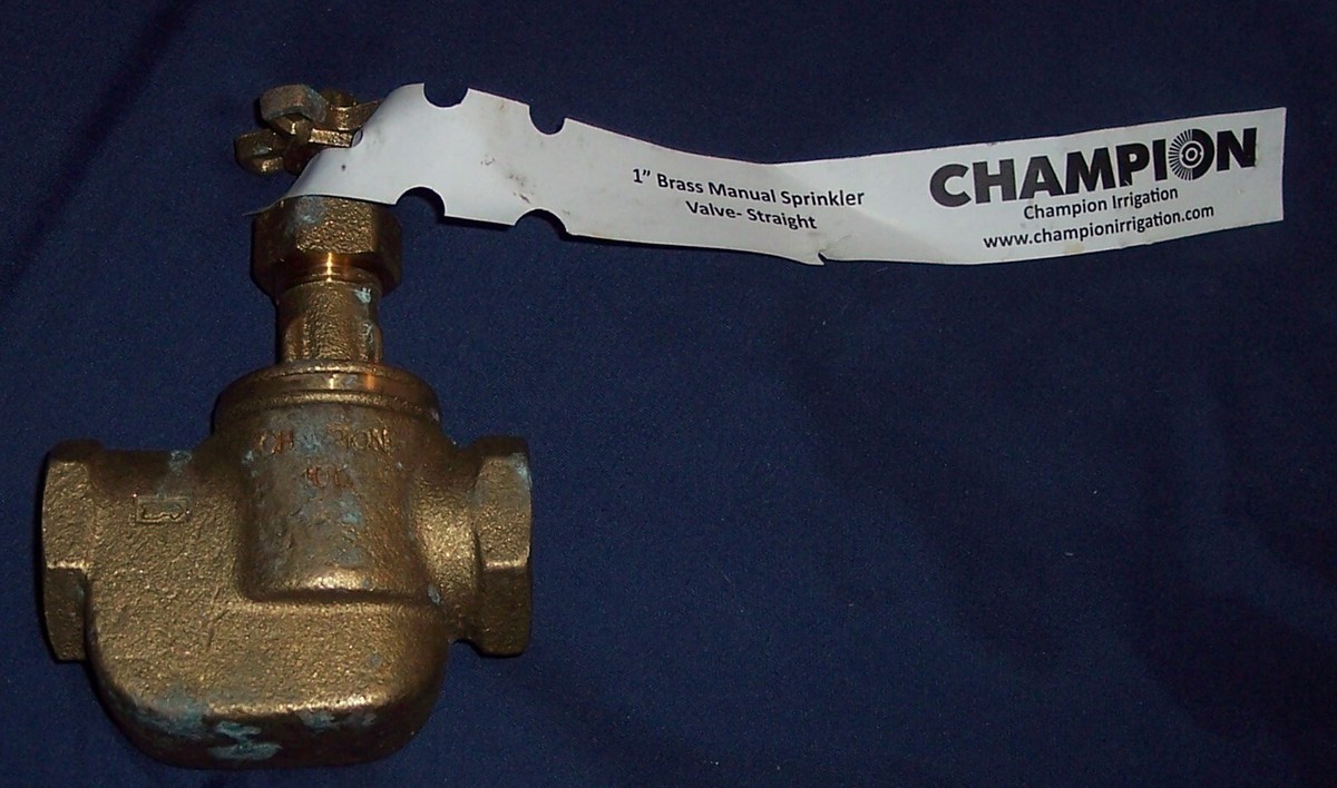 Champion Brass Irrigation Valves