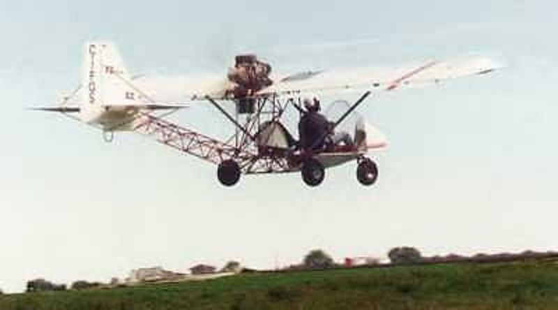 Breezy RLU-1 Experimental Aircraft RLU1 Airplane Desk Wood Model Small ...