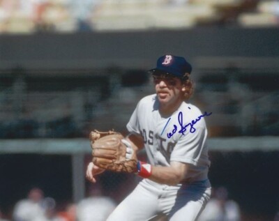 Signed 8x10 TED SIZEMORE Boston Red Sox Autographed photo - COA | eBay