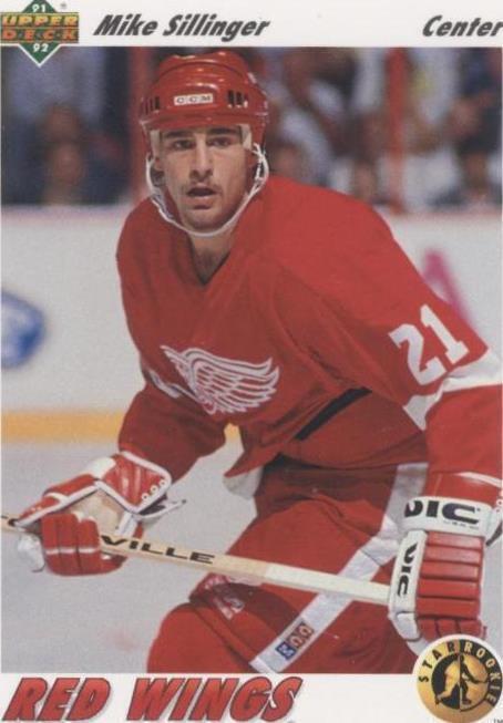 1991-92 Upper Deck - Star Rookie Mike Sillinger #457 for sale online | eBay