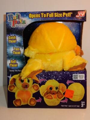 VINTAGE BALL PETS AS SEEN ON TV MIB MINT IN BOX TRANSFORMS TO SUNNY THE ...