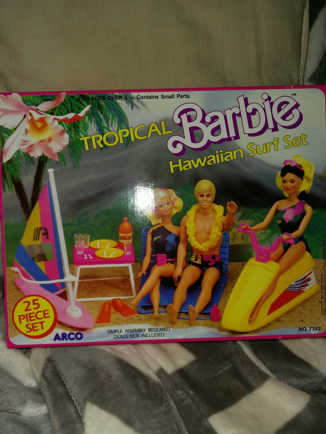 Tropical Barbie Hawaiian surf set 1986 | eBay