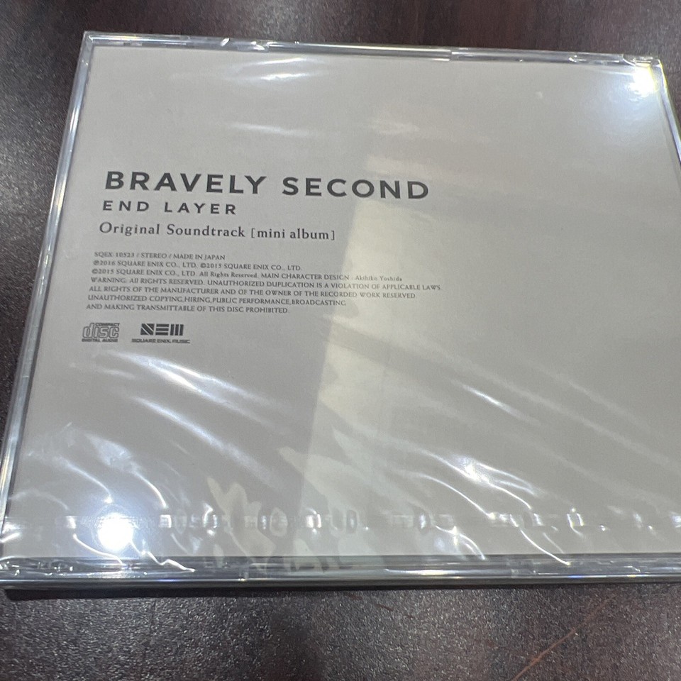 Bravely Second End Layer (Original Soundtrack, Mini Album) NEVER OPENED ...
