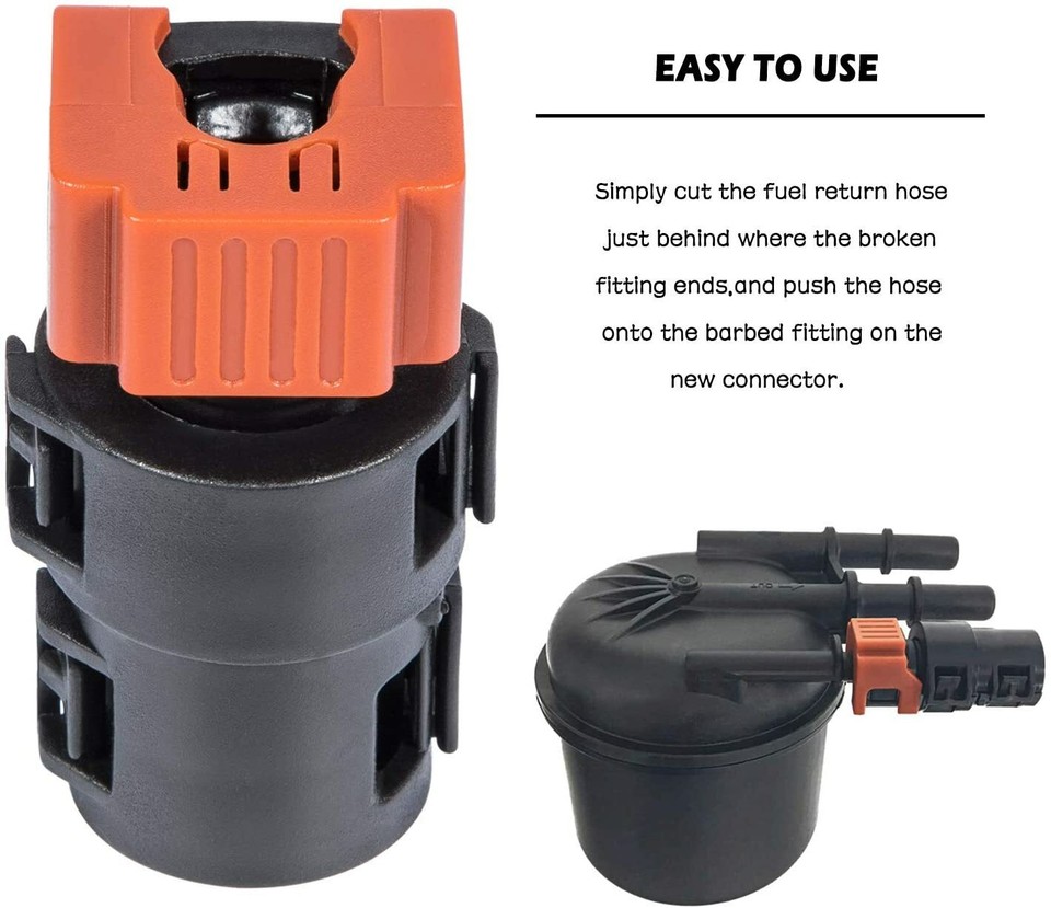 6.7L Powerstroke Fuel Filter Return Line Connector Fitting For Ford ...