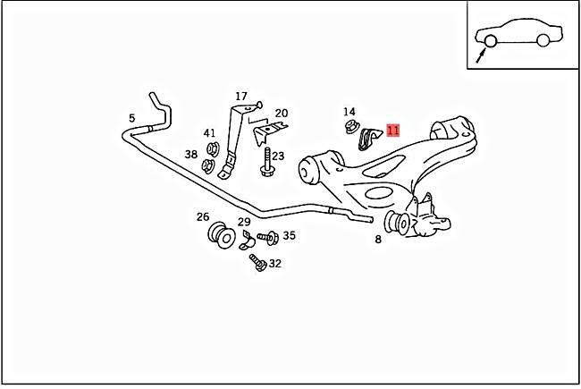 Genuine MERCEDES A208 A209 C208 C209 CL203 R170 S202 S203 Bracket ...