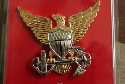 USCG US COAST GUARD FULL SIZE ALL O1 - O10 OFFICER RANKS COMBINATION ...