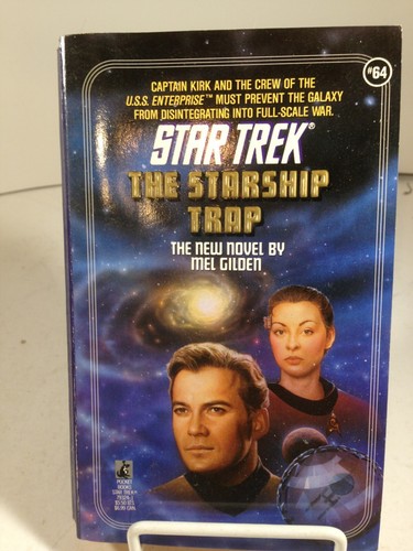 STAR TREK Paperback Novel The Starship Trap by Mel Gilden | eBay