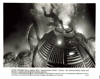 Sphere 1998 Movie Photo 8x10 Director Barry Levinson Sea Sci Fi ...