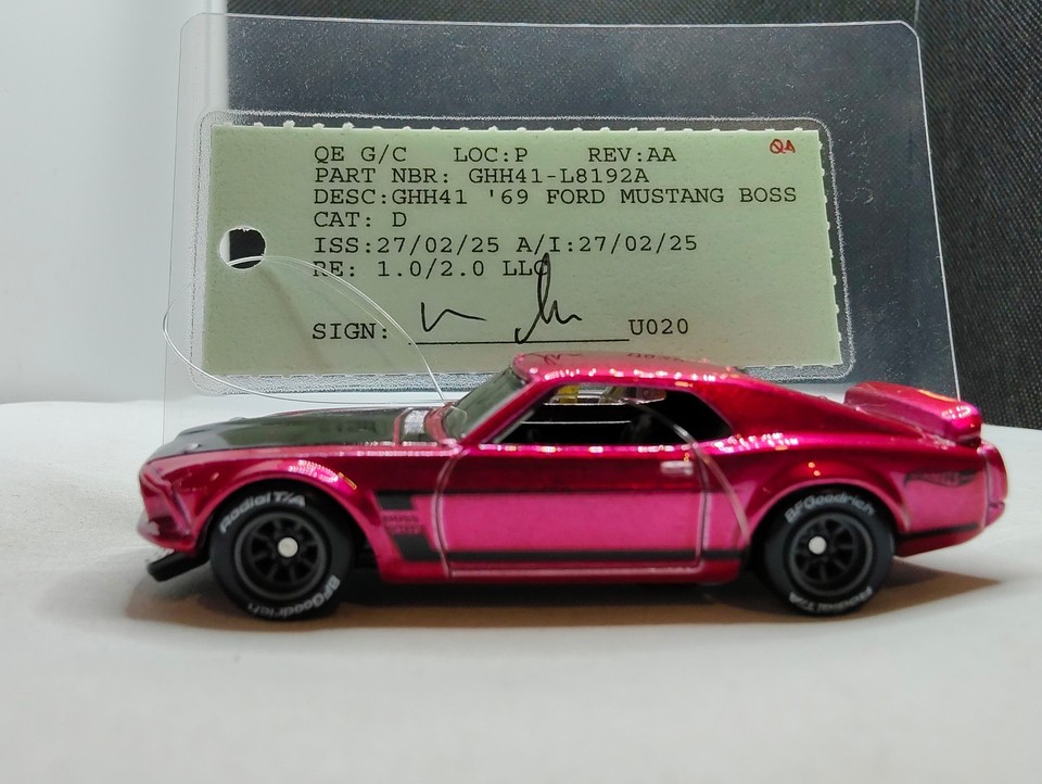 2025 HOT WHEELS PROTO GREEN CARD #13 Legend Tour '69 Ford Mustang Boss - RR.F301 | eBay