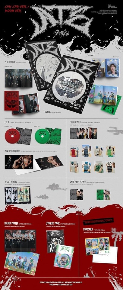 Stray Kids ATE (Boom Ver.) (CD) Album | eBay