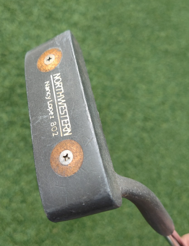 NORTHWESTERN NANCY LOPEZ 802 WOMEN'S PUTTER RH 35" STEEL SHAFT VINTAGE ...