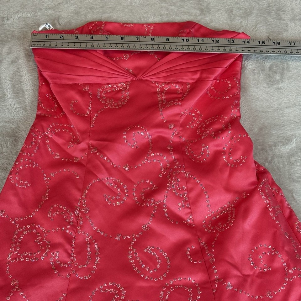 VTG 90s Y2K Zum Zum Niki Livas Prom Hoco Gown Dress Fairy Corset Sz 5 ...