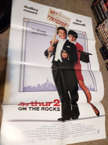 1988 ARTHUR 2: ON THE ROCKS vintage movie poster Dudley Moore Liza ...