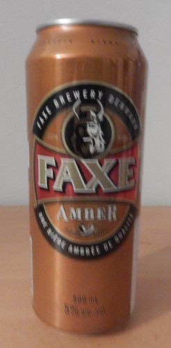 FAXE BEER AMBER EMPTY CAN 0,5L | eBay.de