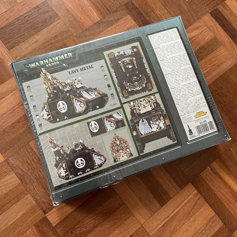 Warhammer 40k Sisters of Battle Exorcist Tank (New & Sealed) 2004 ...