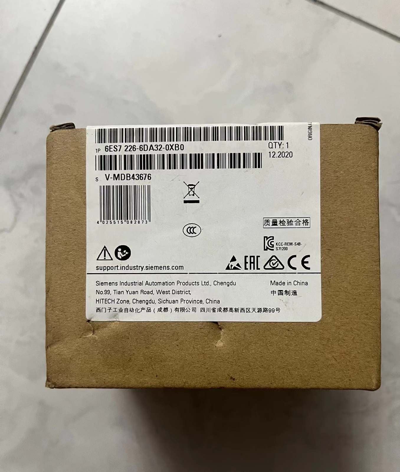 New Siemens SIMATIC S7-1200, digital output SM 1226 6ES7226-6DA32-0XB0 ...